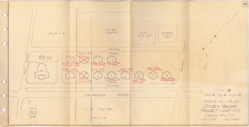 Record, Map; Pioneer Mill Co.; 6/13/1937; 2020.010.0935 | eHive