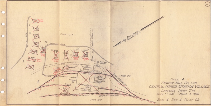 Record, Map; Pioneer Mill Co.; 2020.010.0898 | eHive