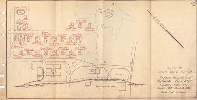 Record, Map; Pioneer Mill Co.; 3/3/1936; 2020.010.0927 | eHive