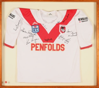 Jersey - St George, (Penfolds and Newman Sponsor Logo); 20-0108 | eHive