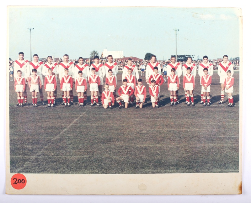 Photograph - St George Rugby League Football Team, Jubilee Oval; c.1975 ...