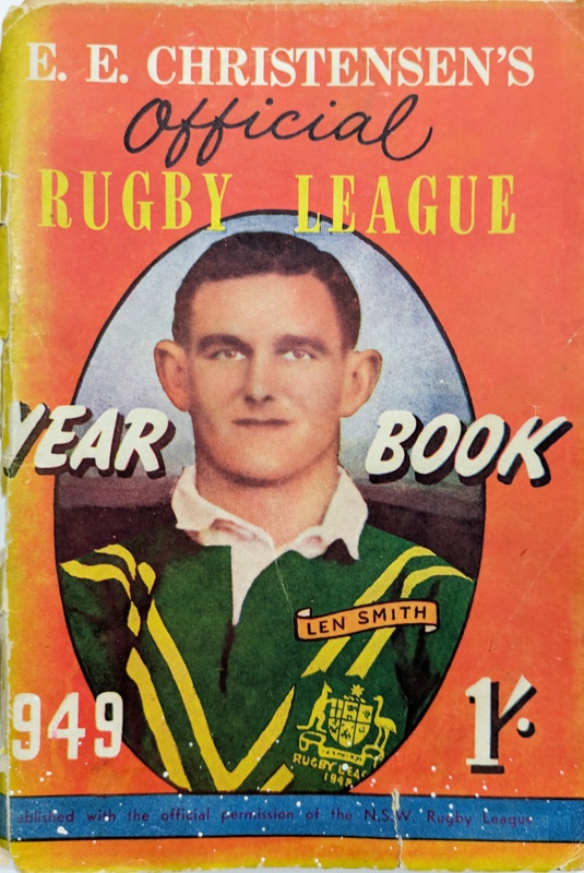 E. E. Christensen's - Official Rugby League - Year Book; New South ...