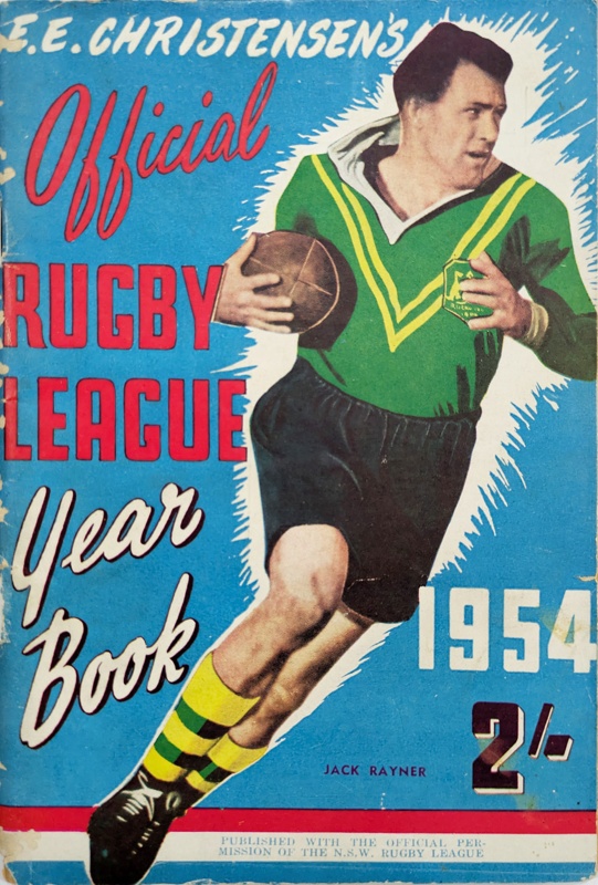 E. E. Christensen's - Official Rugby League - Year Book; New South ...