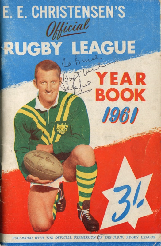 Publication - E.E. Christensen's Rugby League Yearbook, ; 1961; 20-0449 ...