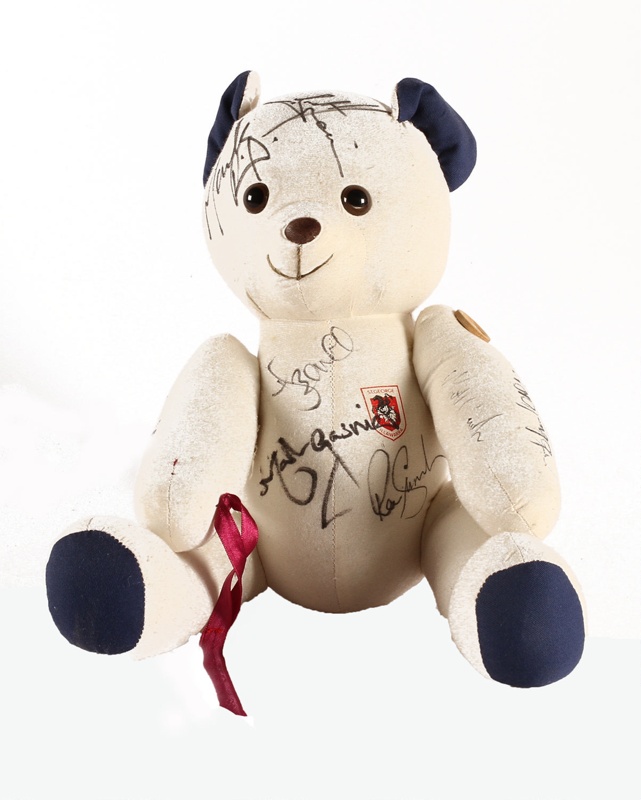 Object - Signed Teddy Bear; 20-0494 | eHive