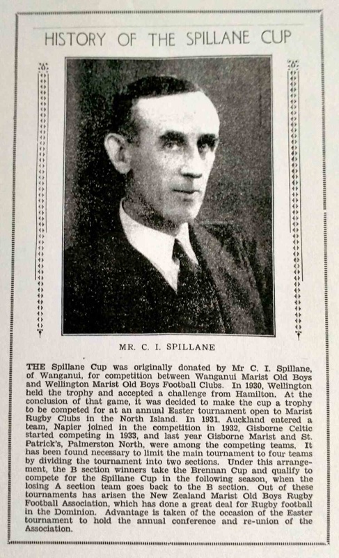 History of the Spillane Cup; MARC 094 | eHive