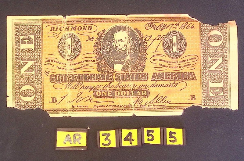 US Dollar banknote; 1864; 3455 | eHive