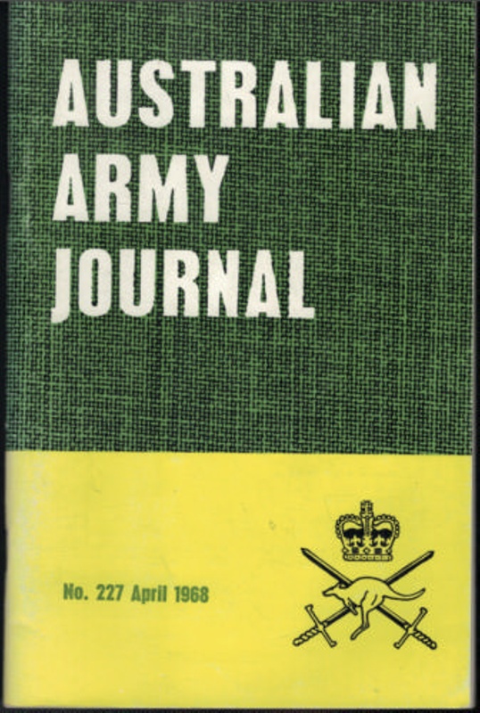 Australian Army Journal; 4683 | eHive
