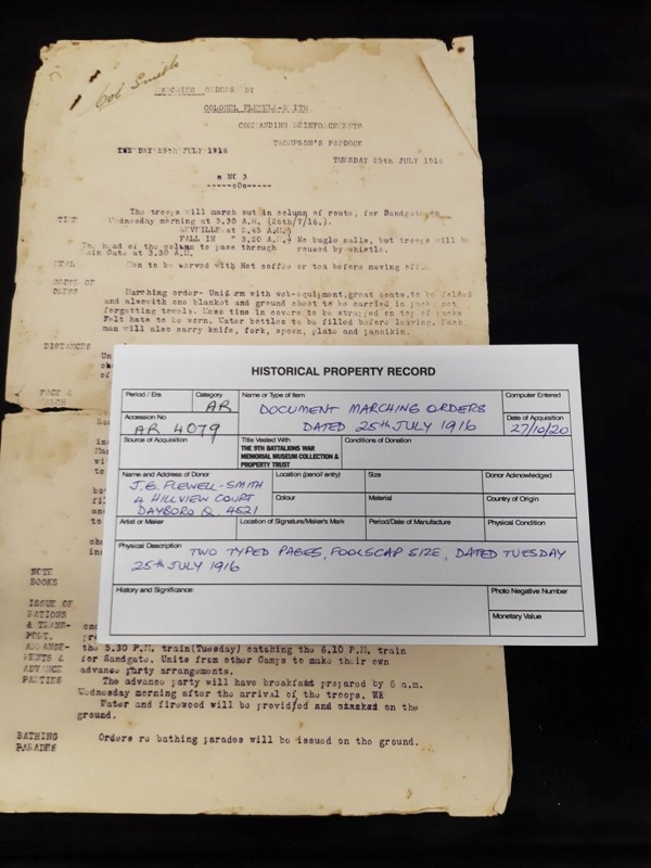 Marching Orders; 1916; 4079 | eHive