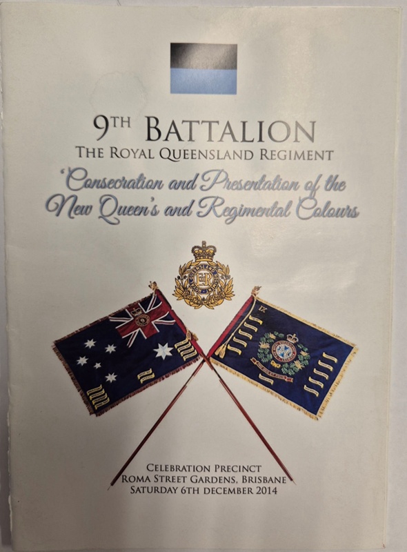 Consecration and Presentation of the New Queen's and Regimental Colours ...