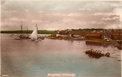 Slaughden Quay, Aldeburgh - 2.8.1912; Salmon Series; ALUMT.A1600.130 ...