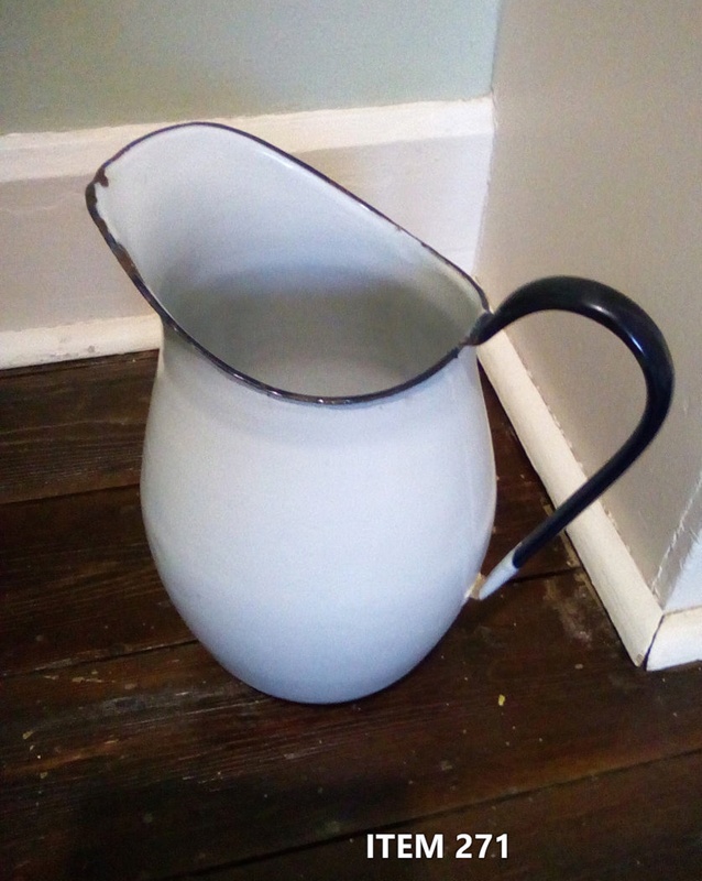 Large Enamel Pitcher; RH-2022-00271 | eHive