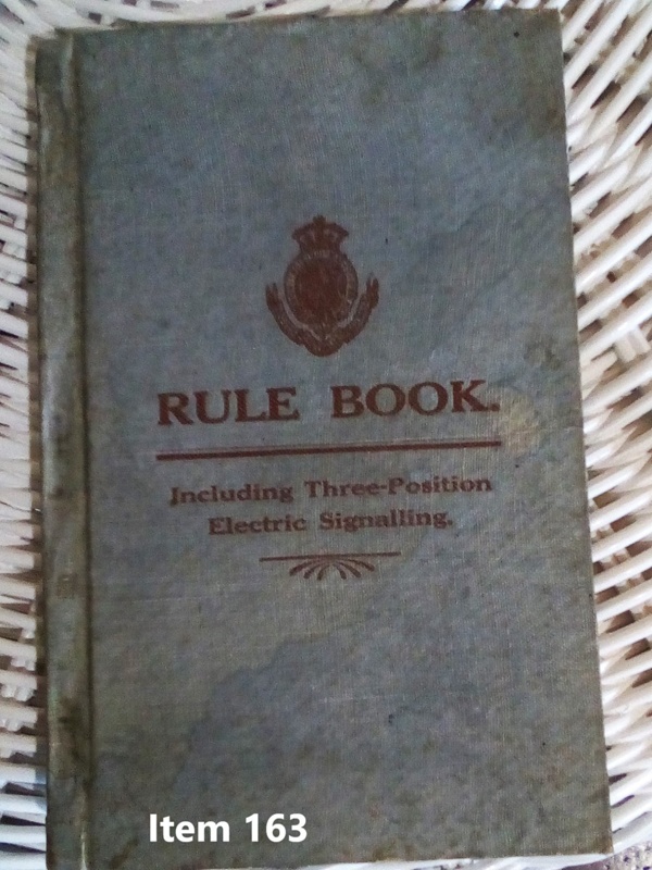 S.A.R. Rule Book (including Three-Position Electric Signalling); RH ...