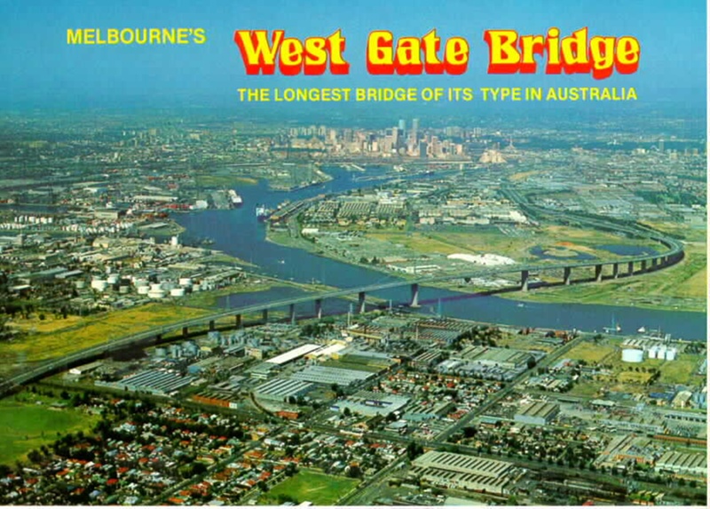 Melbourne's West Gate Bridge - the longest bridge of its type in ...