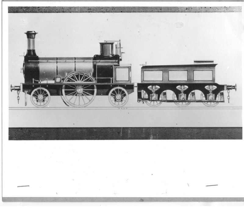 First passenger train; 1/13/1859; VFHS3775 | eHive