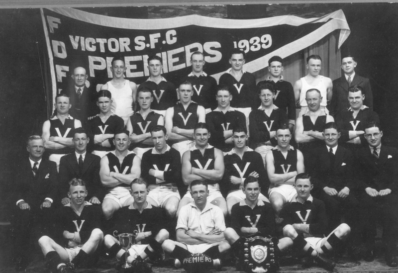 Victor Social Football Club; Hilda Mitchell Studios, Paisley Street ...