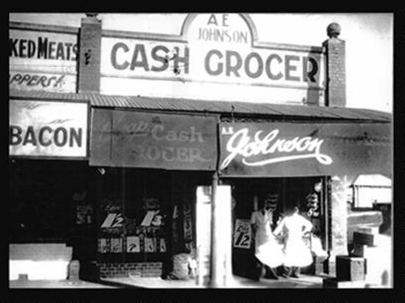 Johnson's Grocery Store; VFHS9020onh | eHive