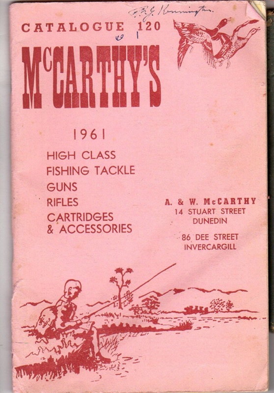 A. & W. McCarthy gunsmiths, catalogue; 1961; FSA2021.4.23 | eHive