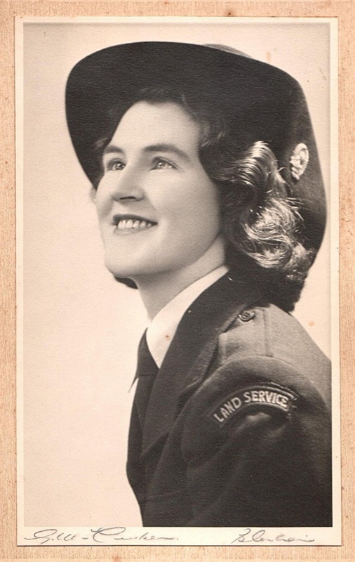 Miss E.F. Blackburn in Land Girl Uniform; McCusker, Gordon; FSA2008.003 ...