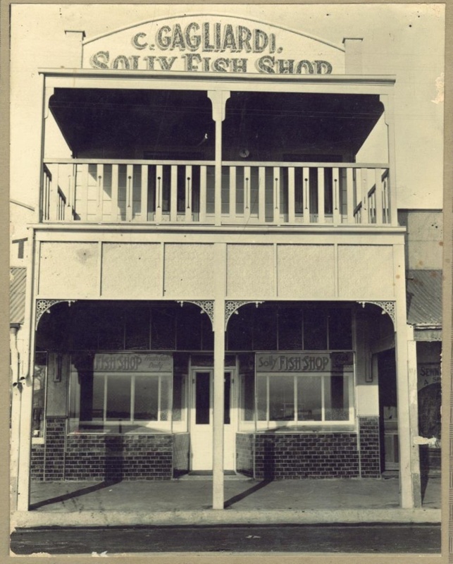 Photograph - Milano Snack Bar - Gagliardi Solly Fish Shop - Main Road ...
