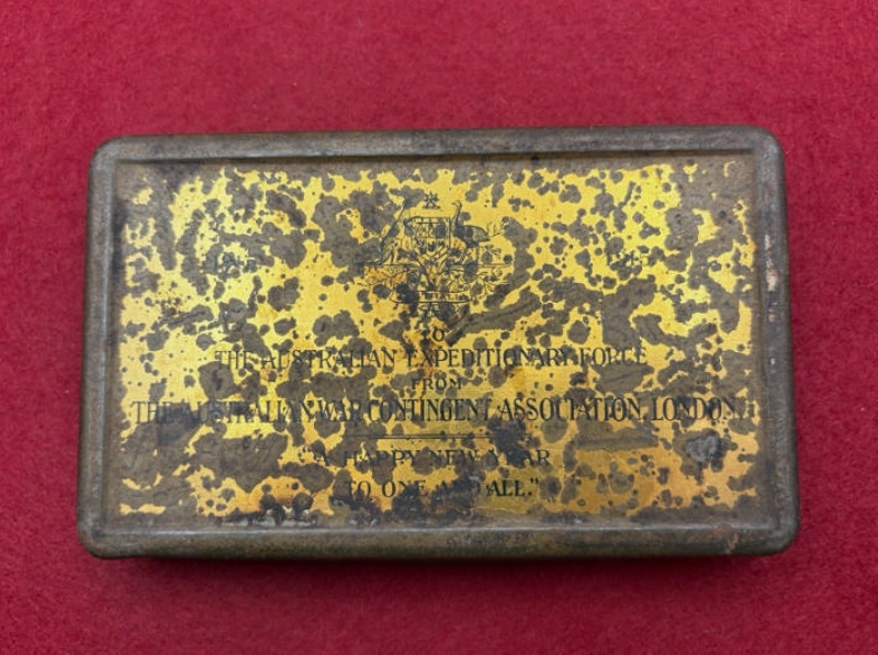 WW1 Australian Expeditionary Force Chocolate Tin; 354 | eHive