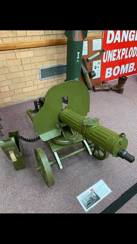 1910 Maxim heavy machine gun; 6 | eHive