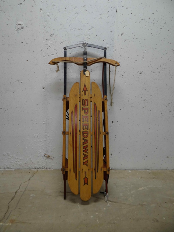 Wooden Speedway Gladding Sled; 260 | eHive