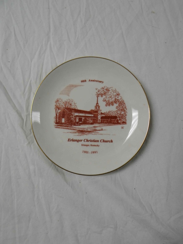 Erlanger Christian Church Plate; 146 | eHive