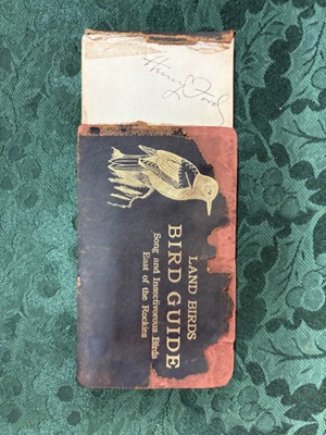 Land Birds, Bird Guide – Owned by Jack Miner, signed by Henry Ford ...