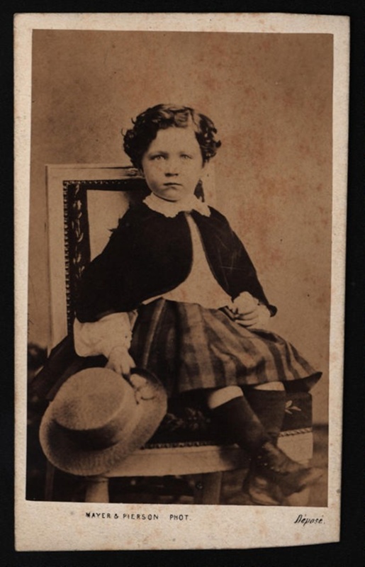 Prince Imperial as a toddler dressed in a kilt; Mayer & Pearce; 1858/59 ...