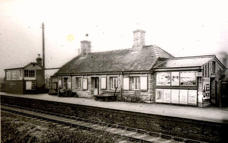A photograph showing Fairford Station, circa 1930. (no negative).; WIT ...