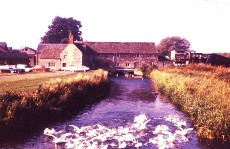 A photograph showing the oldest part of Crawley Mill on 3.10.1972.; WIT ...