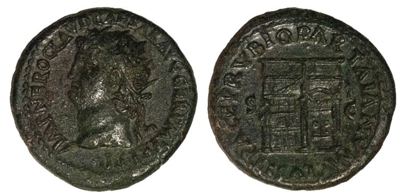 Roman Imperial Coin, Bronze Dupondius; 62-68 CE; Italy, Rome; 179 | eHive