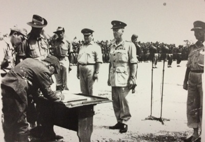 Commander of Japanese Army Signing Surrender Documents; 1995.7143 | eHive