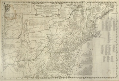 A new edition of the Evans map of 1755, General Map of the Middle ...