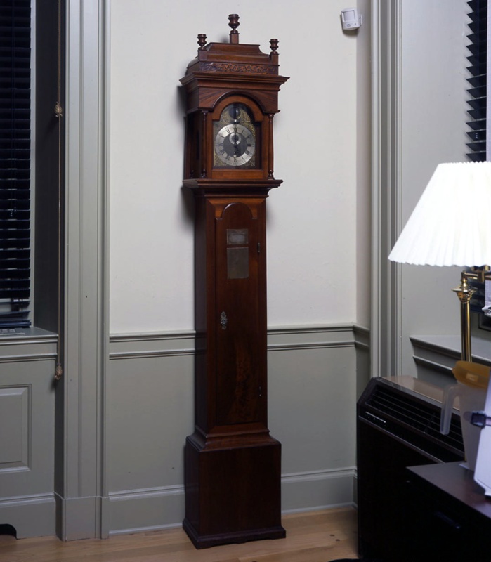 Tall case clock ("Grandmother";); Duffield, Edward, 1720?-1801; ca ...