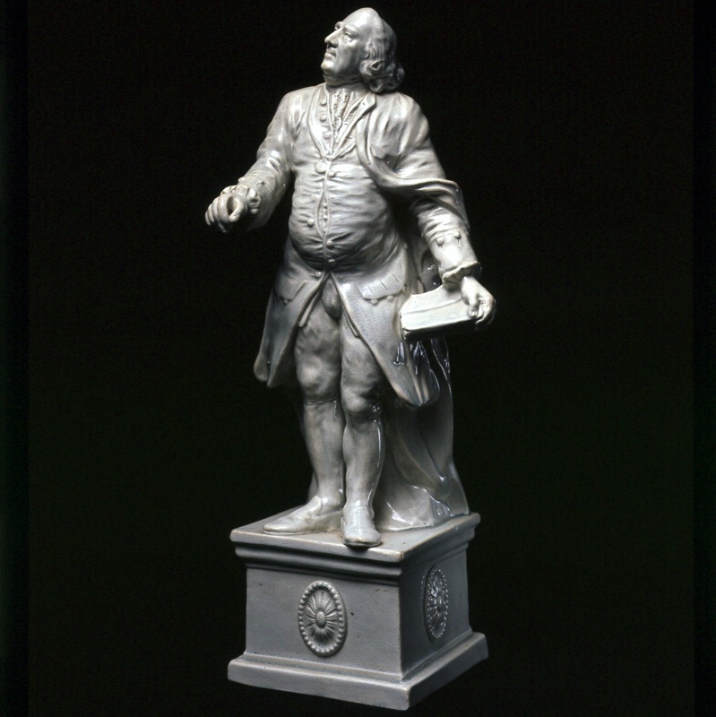 Statuette of Benjamin Franklin (Ralph Wood); Wood I (the elder), Ralph ...