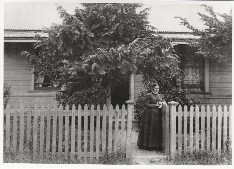 Portrait of Ellen Thompson, daughter of James (Fencible) and Margaret ...