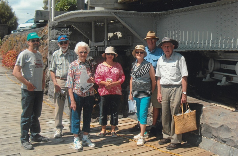 Howick Historical Society's historical walk along the Rotary walkway ...