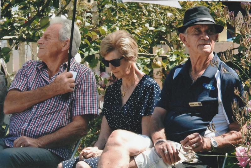 Jim Donald, Maureen Hawkins and Trevor Farr at Bell House Howick ...