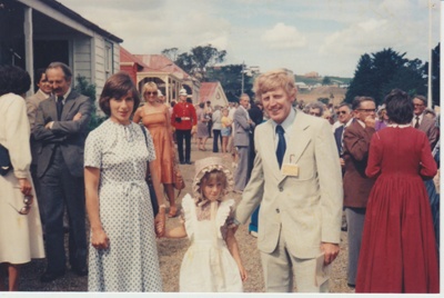Pat, Maria and Alan la Roche at the opening of the Historic Village.; 8 ...