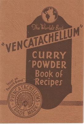 "Vencatachellum" Curry Powder; Barker & Company; 1950's; Ephemera 001 ...