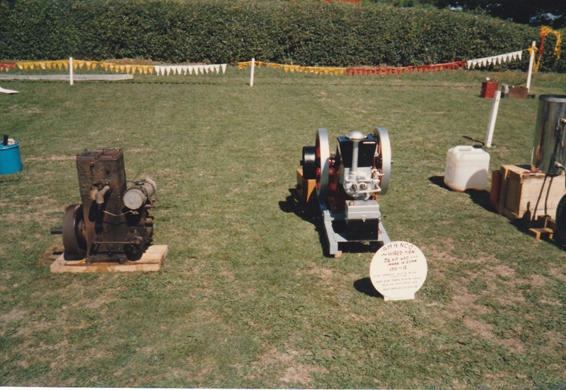 A Stationary Engine Display at Howick Historical Village, March 1988 ...
