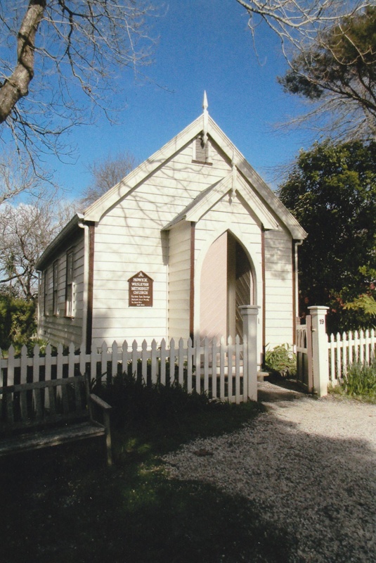 The Howick Methodist Church in the Howick Historical Village after ...
