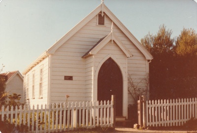Front view of the Howick Methodist Church in the Howick Historical ...