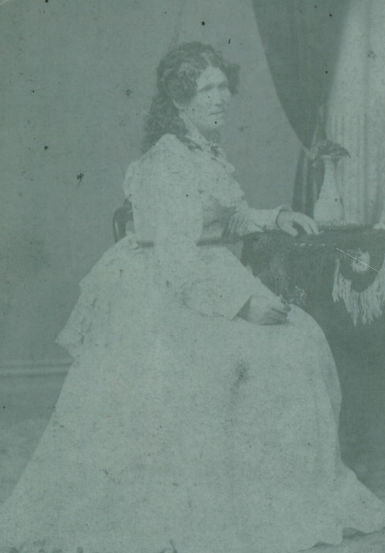 Maria Hattaway, nee O'Leary, wife of Captain Robert Hattaway.; P2021 ...