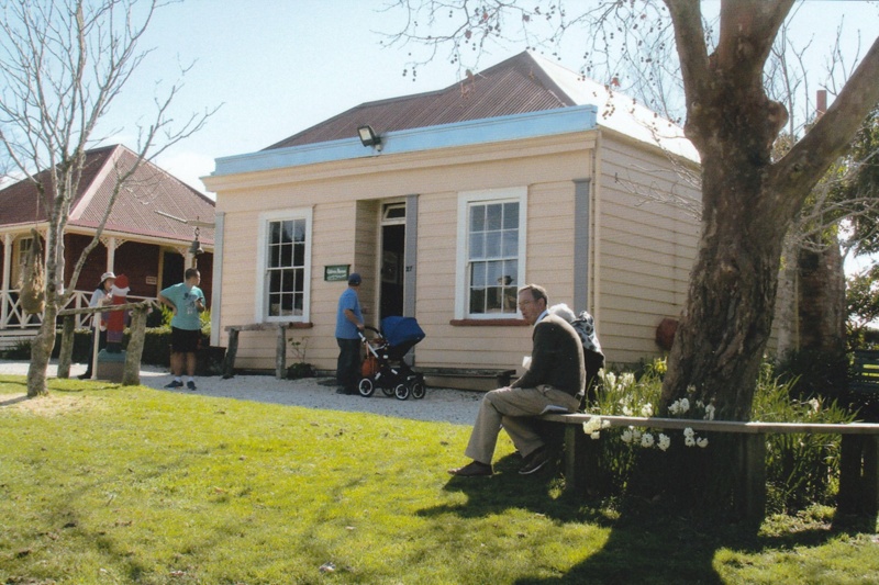 Johnson's cottage in Howick Historical Village set up as the children's ...