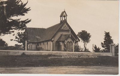 Howick Presbyterian Church; 1912; 2018.251.01 | eHive