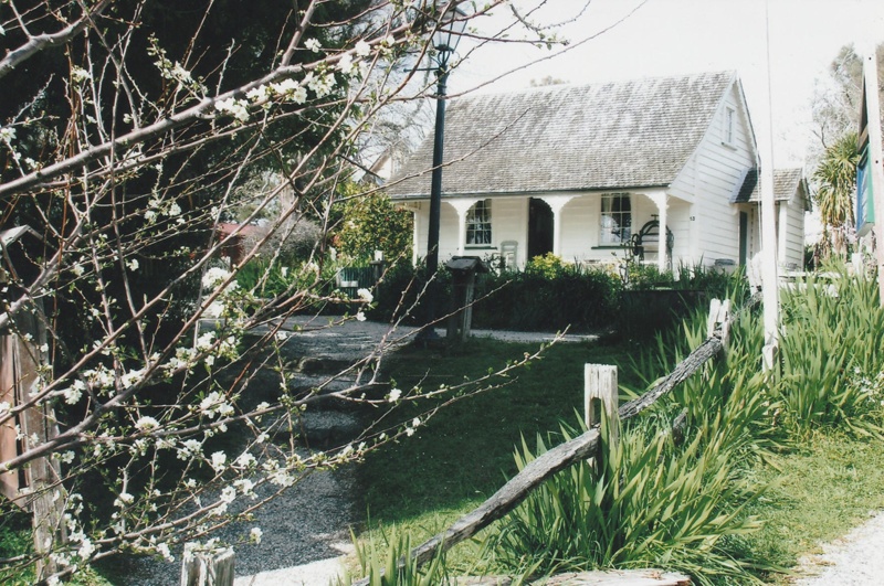 Sergeant Barry's cottage, Howick Historical Village. Shows part of ...