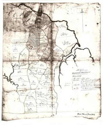 Reproduction of a map of Paparoa District (Howick). Map drawn by Mr ...